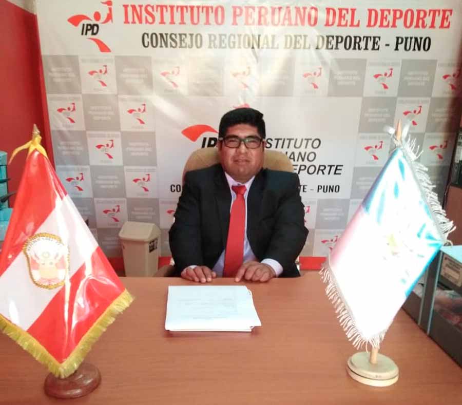 Presidente del IPD Puno se alista para juramentación - Diario los Andes