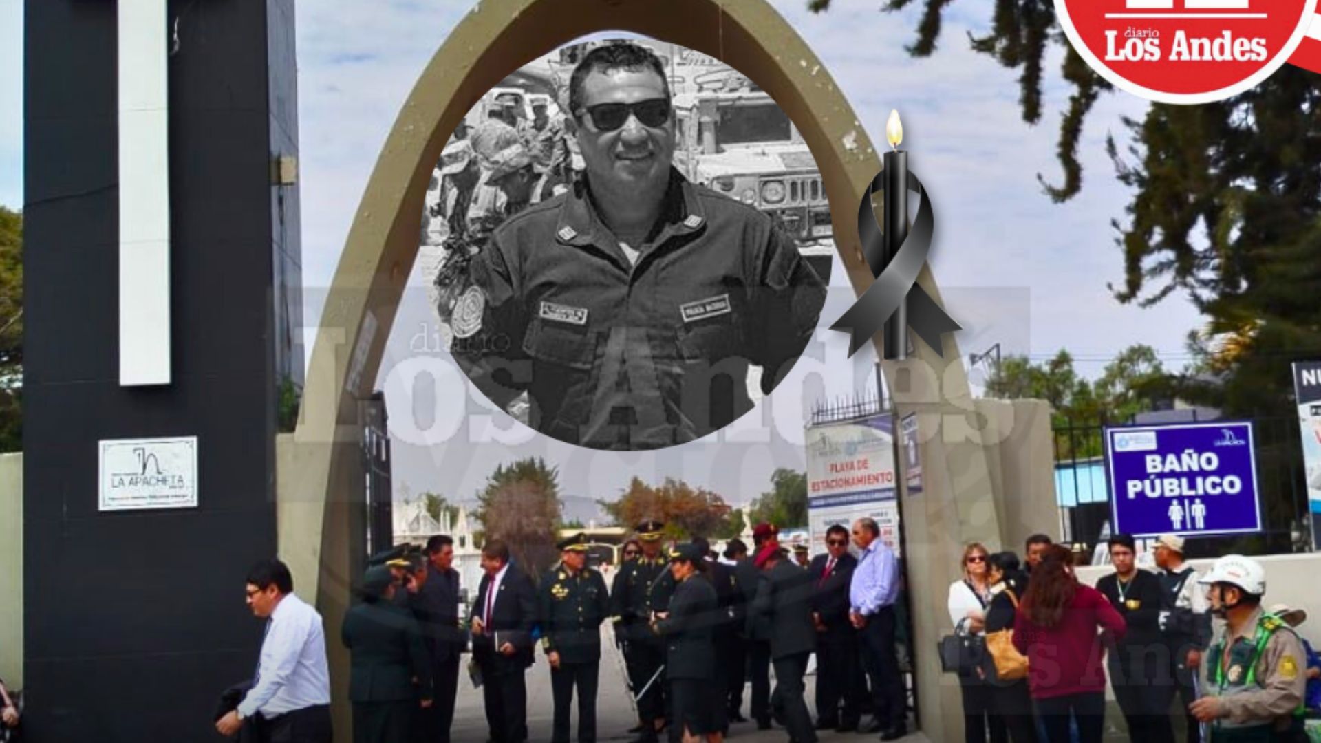 Dan último adiós a Alan Fuentes policía asesinado a balazos en La ...