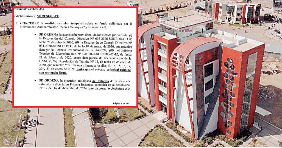 Puno: nueva chance de la UANCV para licenciarse y funcionar - Diario ...