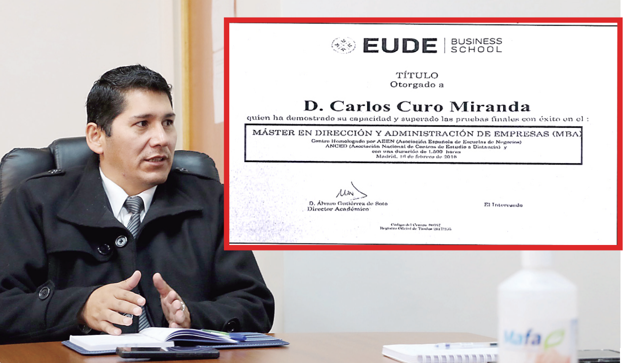 Se hizo gerente de Electro Puno con una “maestría de Alasitas” - Diario ...